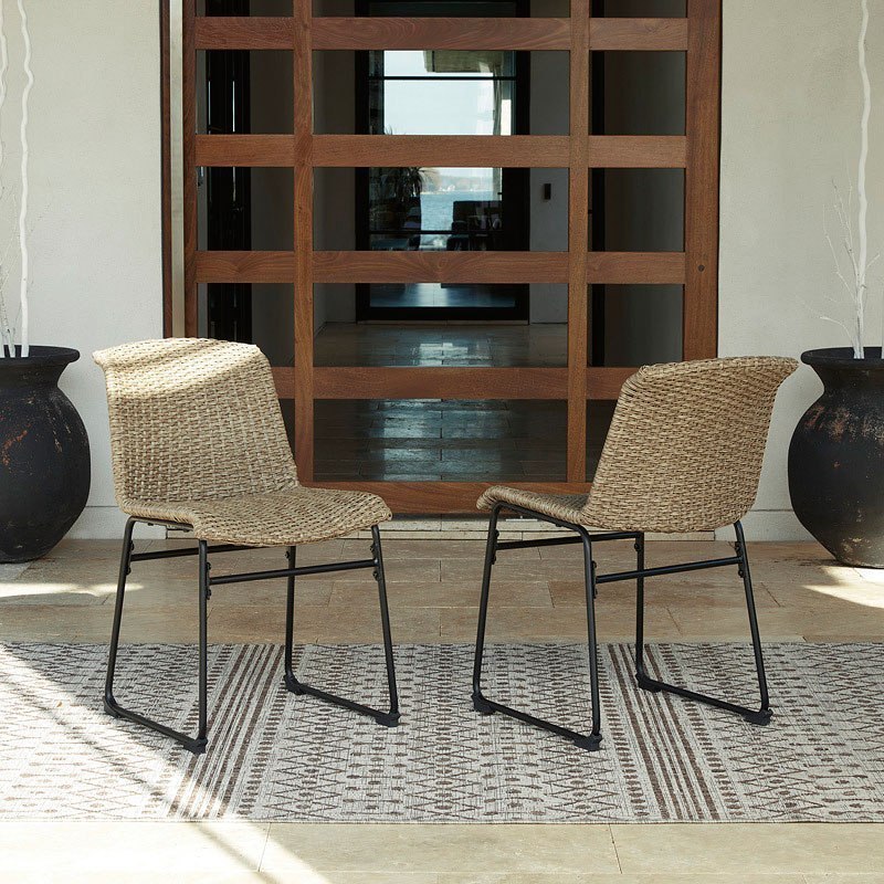 Amaris Outdoor Dining Set Signature Design | Furniture Cart