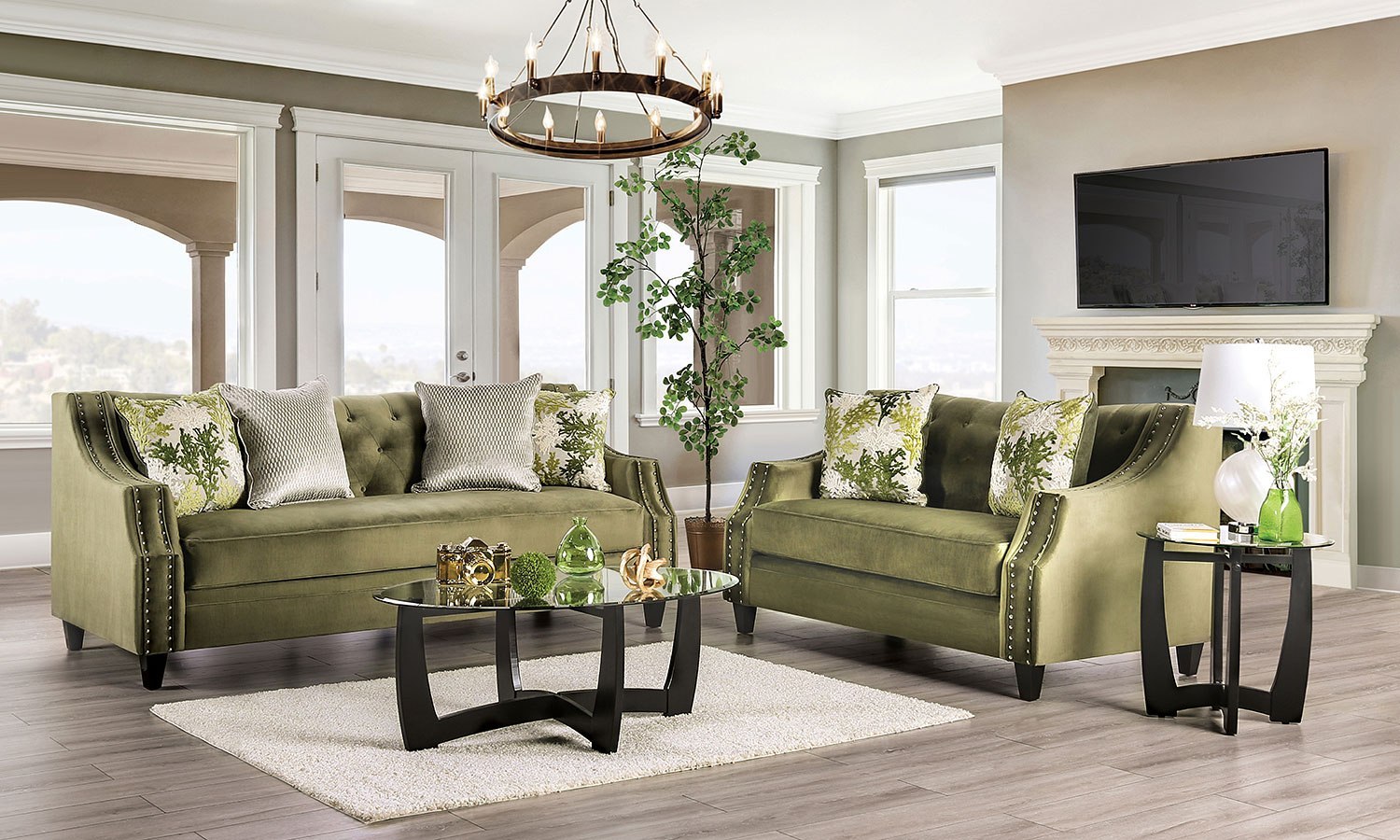 Kaye Living Room Set Furniture Of America | Furniture Cart