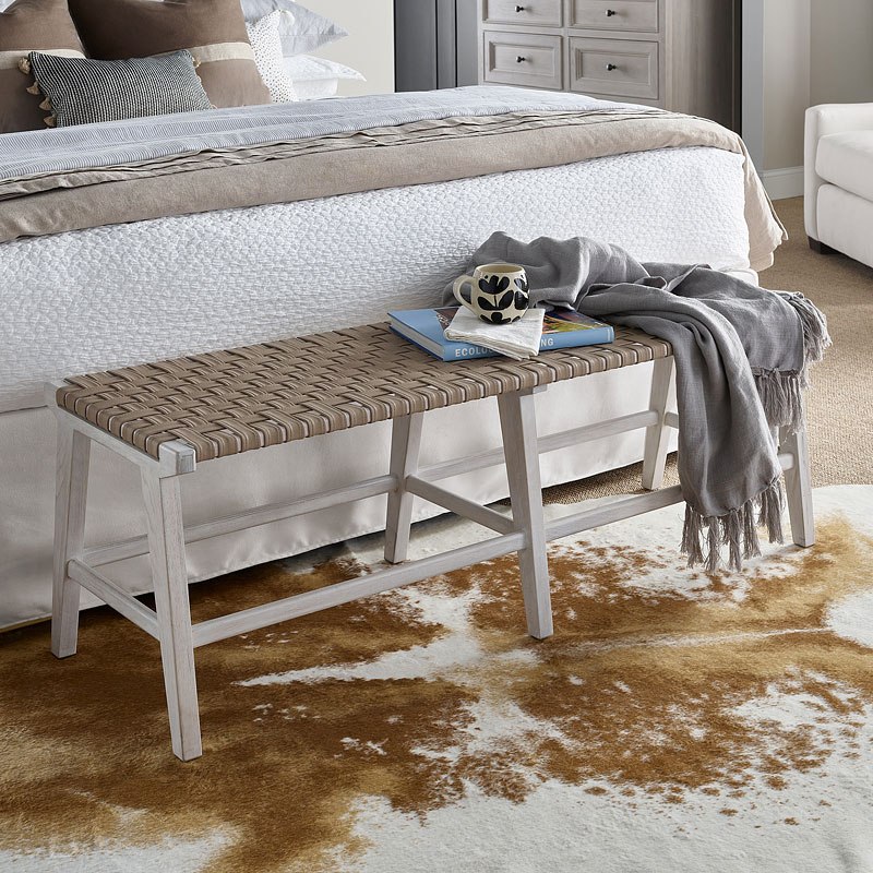 Modern Farmhouse Harlyn Bench Universal Furniture | Furniture Cart
