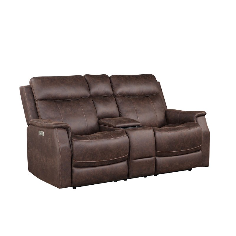 Valencia Power Reclining Living Room Set (Walnut) Steve Silver ...