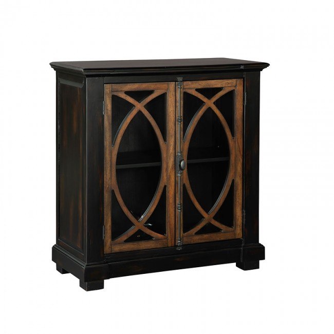 Circle Lattice Two Door Entertainment Center Hekman | Furniture Cart