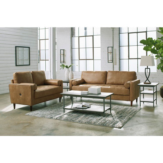 Darlow Caramel Living Room Set Signature Design | Furniture Cart