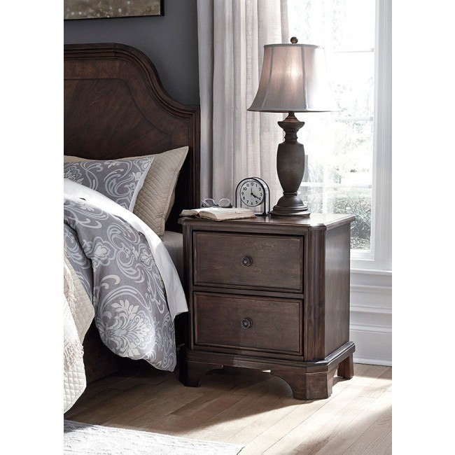 Adinton Nightstand Signature Design | Furniture Cart