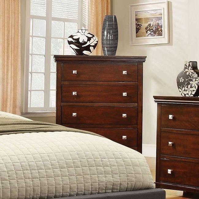 Spruce Chest (Brown Cherry) Furniture Of America | Furniture Cart