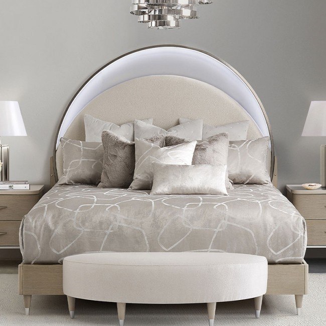 Eclipse Panel Bed Aico Furniture | Furniture Cart