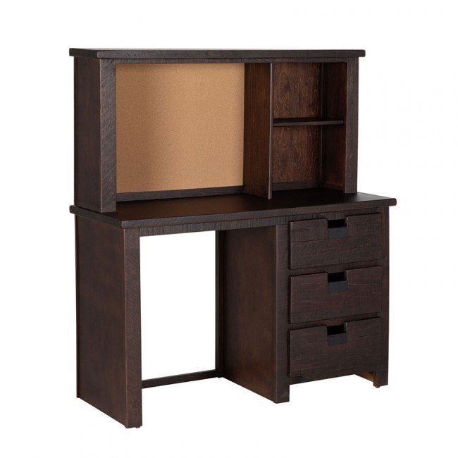 Vista Brown Computer Desk W/ Hutch Elements Furniture | Furniture Cart