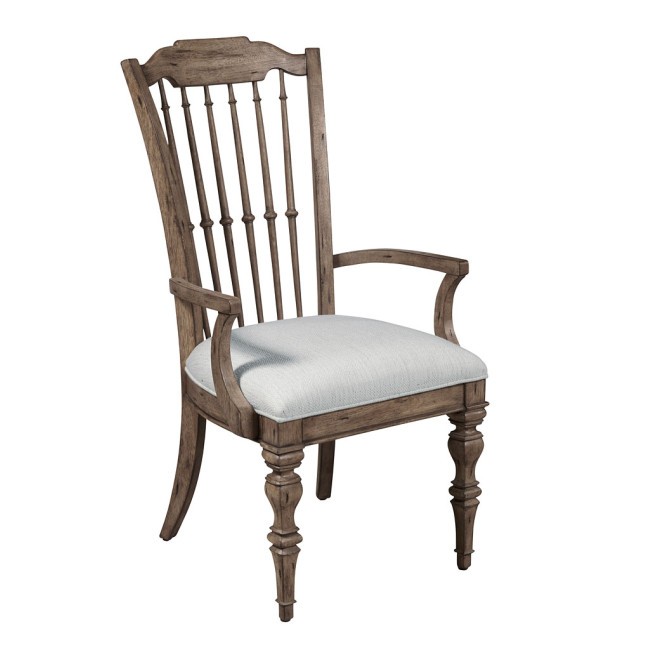 Garrison Cove Wood Back Arm Chair (Set Of 2) Pulaski Furniture ...