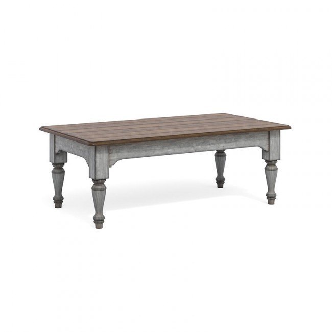 Plymouth Rectangular Cocktail Table Flexsteel | Furniture Cart