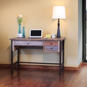 Antique Multicolor Home Office Set IFD Furniture | Furniture Cart