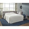 Altari Alloy Right Chaise Sectional W/ Sleeper Signature Design ...